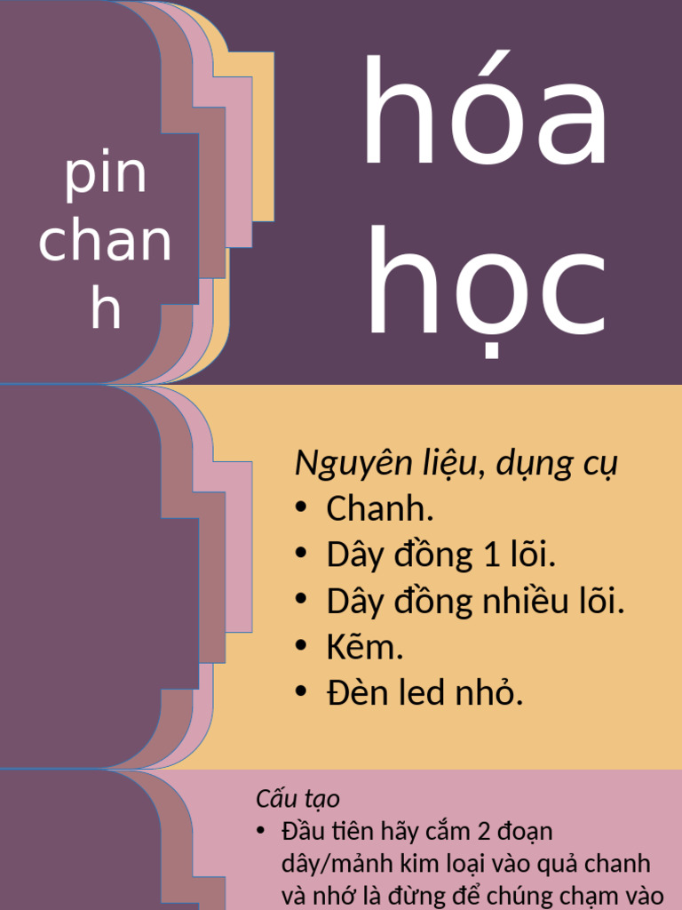 Pin Chanh | PDF
