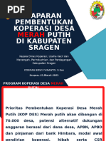 RENCANA PROGRAM KERJA KOPERASI DESA MERAH PUTIH | PDF