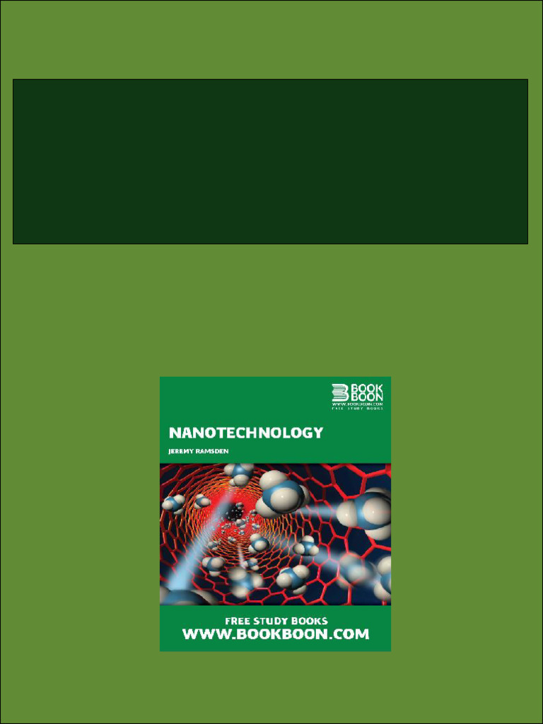 Nanotechnology 1st edition Edition Ramsden J. download | PDF ...