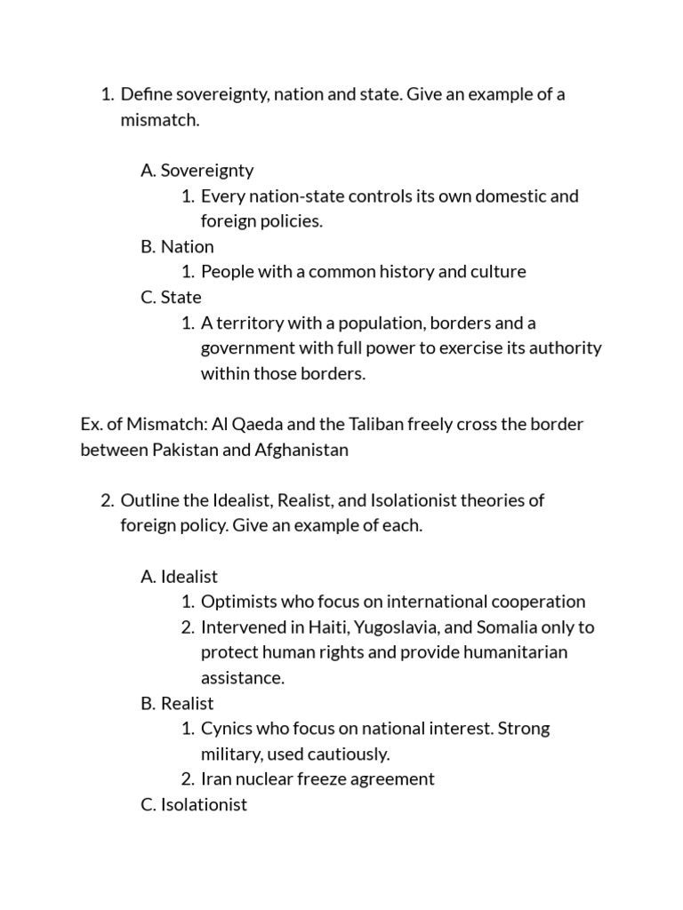Pols 110 WP Unit 3 HW | PDF