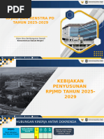 Ringkasan RPJMN Tahun 2025-2029 | PDF