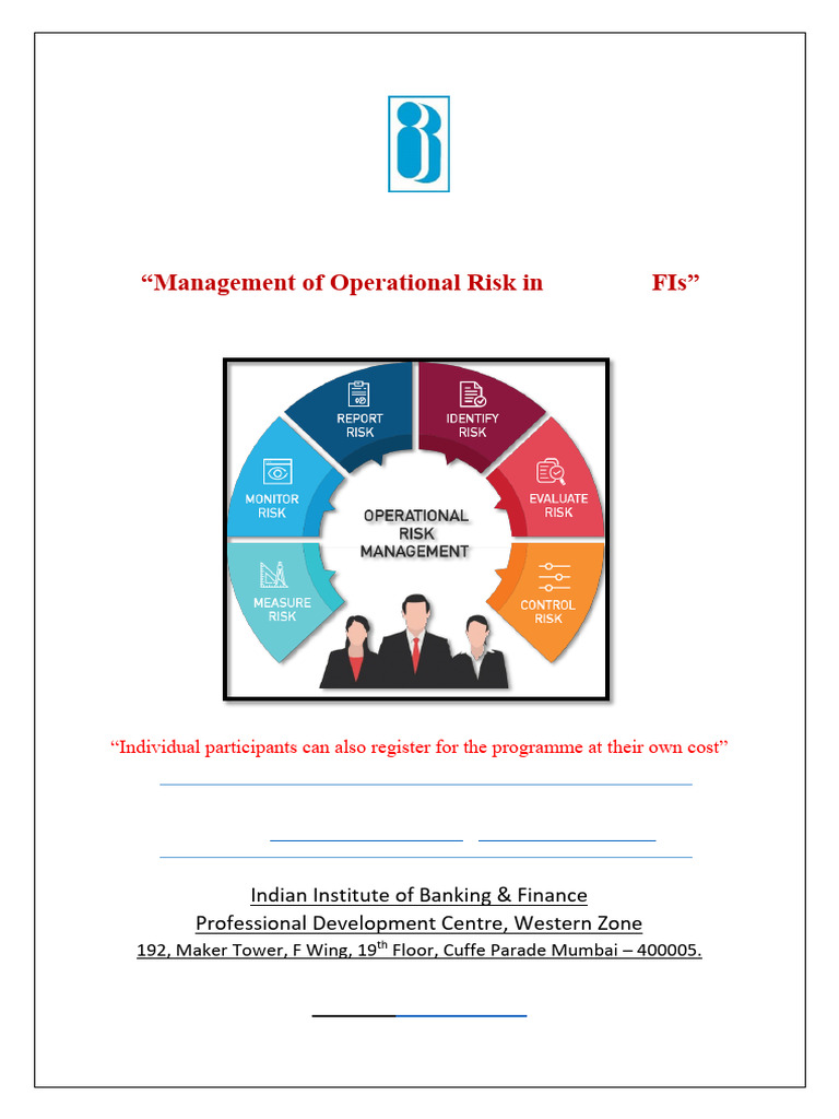Operational Risk Management Final | PDF | Operational Risk | Risk ...