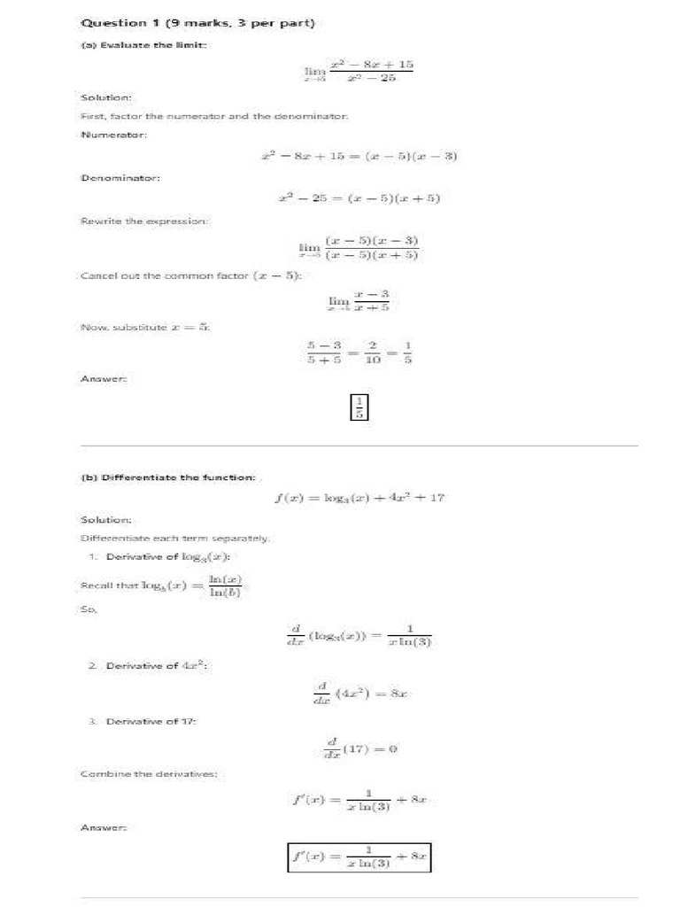 Merged Final Solutions | PDF