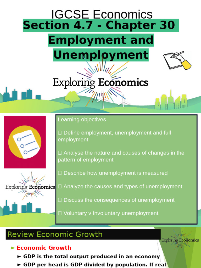 Understanding Employment and Unemployment | PDF | Unemployment ...