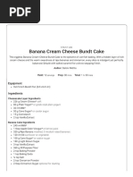 Menu - 85C Bakery Cafe | PDF | Breads | Cakes