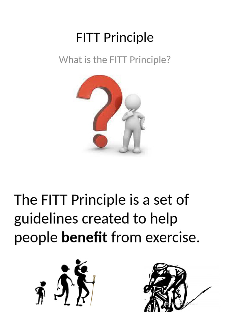 FITT Principle Presentation | PDF