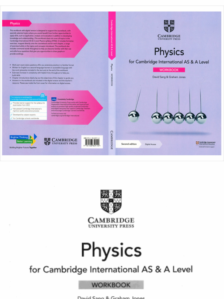 Cambridge International As & A Level Physics Workbook | PDF