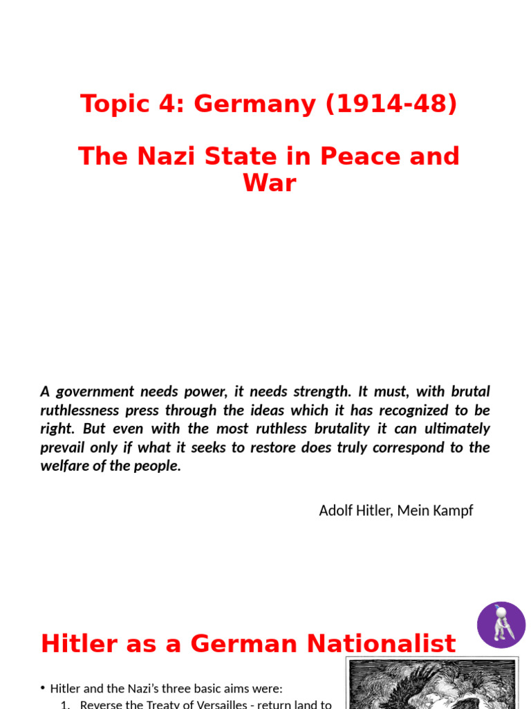 The Nazi State in Peace and War | PDF | Extermination Camp | Nazi Germany