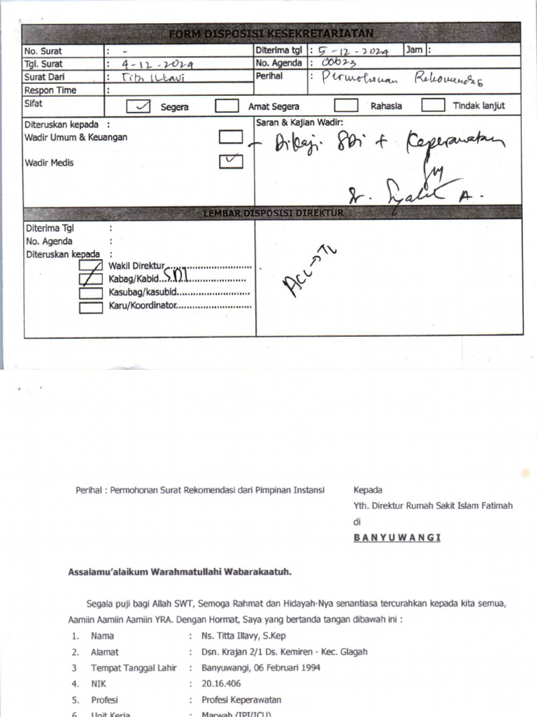 TITA ILAVI(Daftar TKHI) | PDF