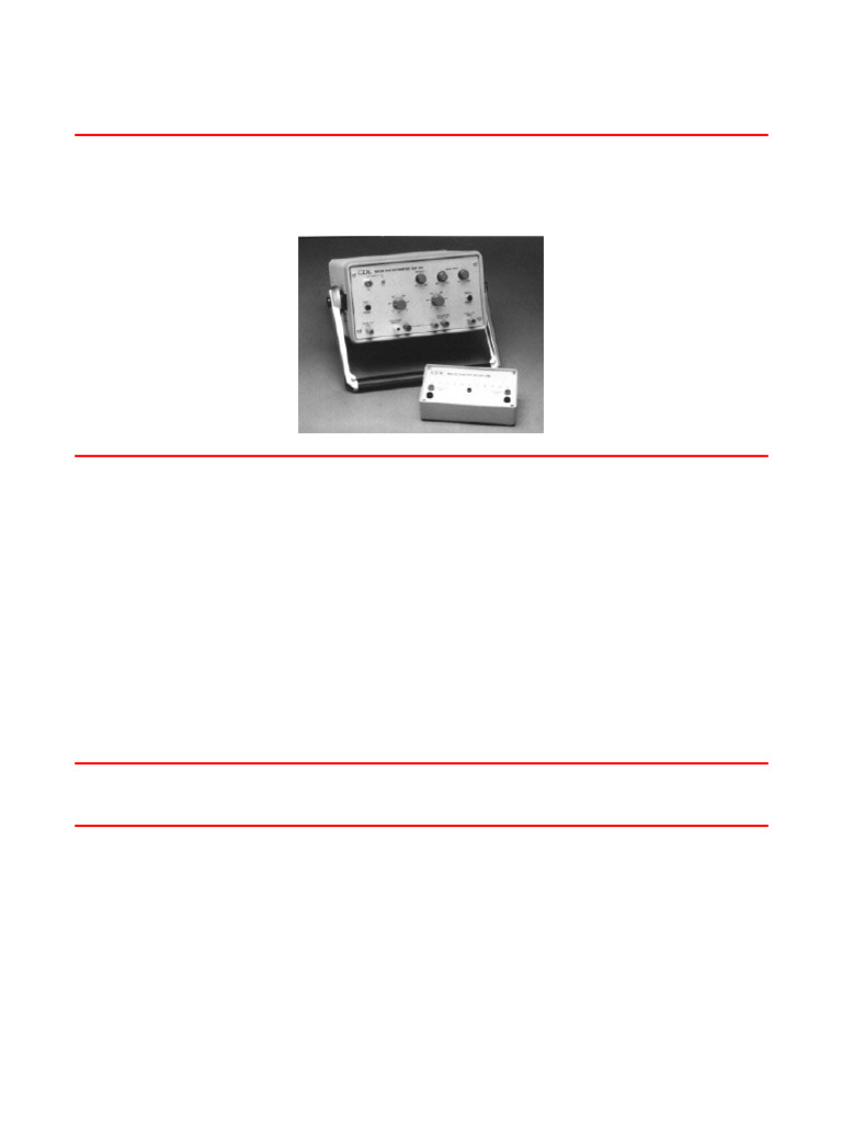 Recurrent Surge Oscillograph Testing Unit | PDF | Electric Generator ...
