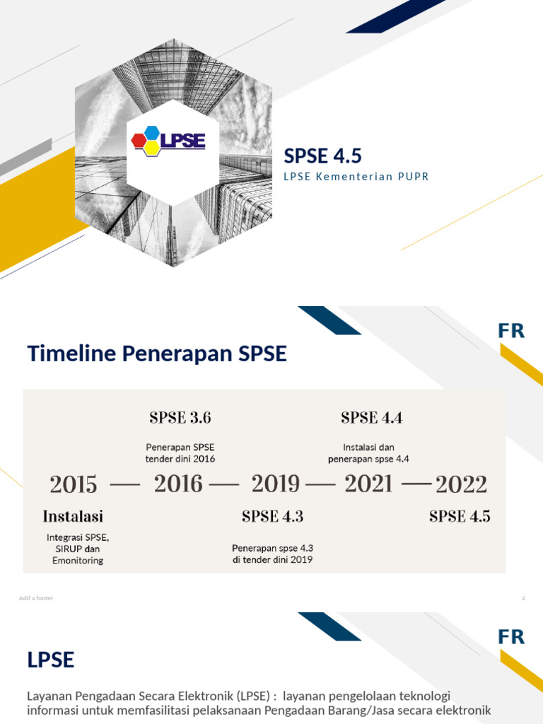 Inplementasi Spse 4.5 PUPR Penyedia | PDF