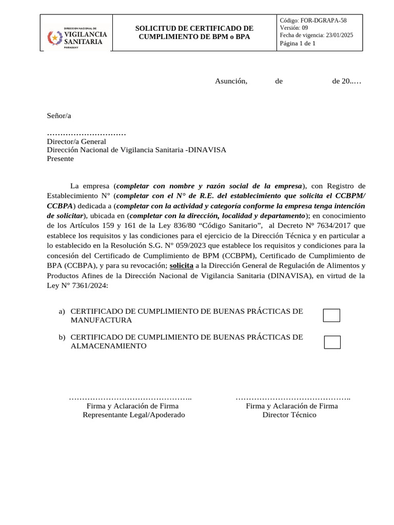 01 FOR DGRAPA 58 V09 Solicitud de CCBPM - BPA | PDF