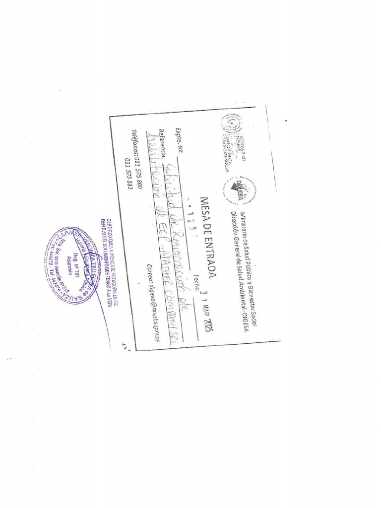 Comprobante de Renovación 2025 - AUT | PDF