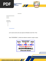 Fundamentos Basicos Del Kickingball | PDF