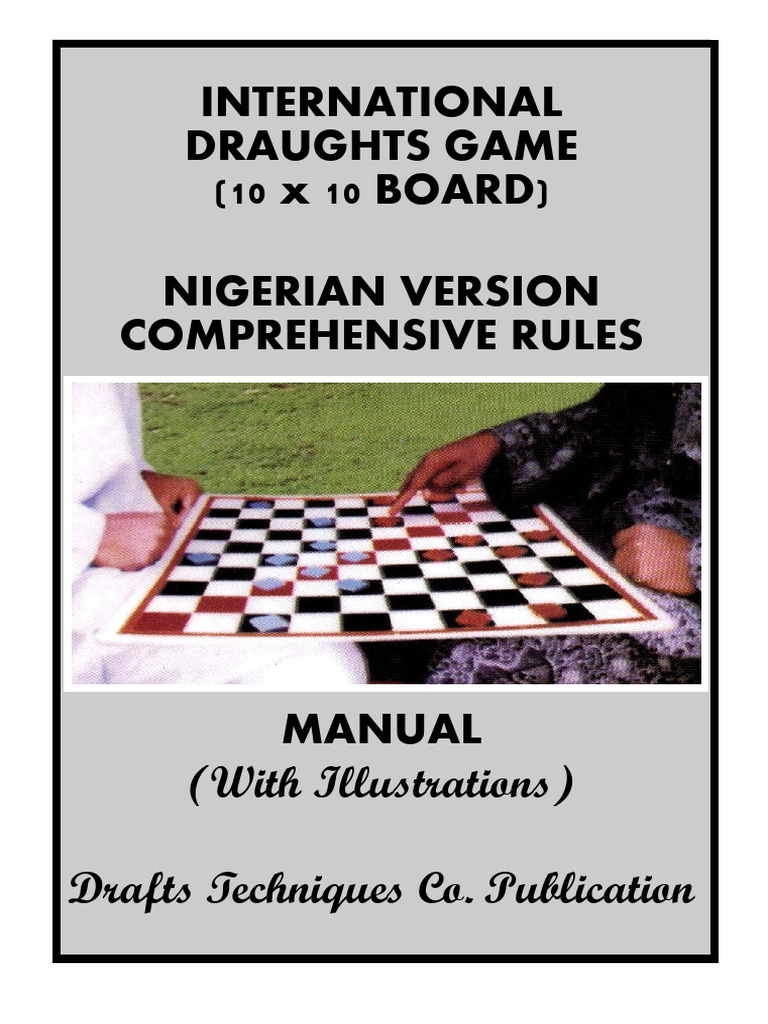 Int'l Draughts (Nigerian Version) - Comprehensive Rules | PDF ...