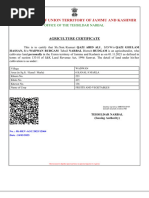 Dependent Certificate | PDF