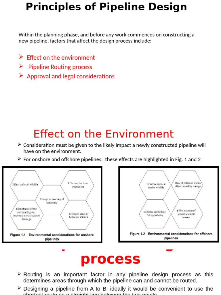Pipeline Design Principles and Considerations | PDF