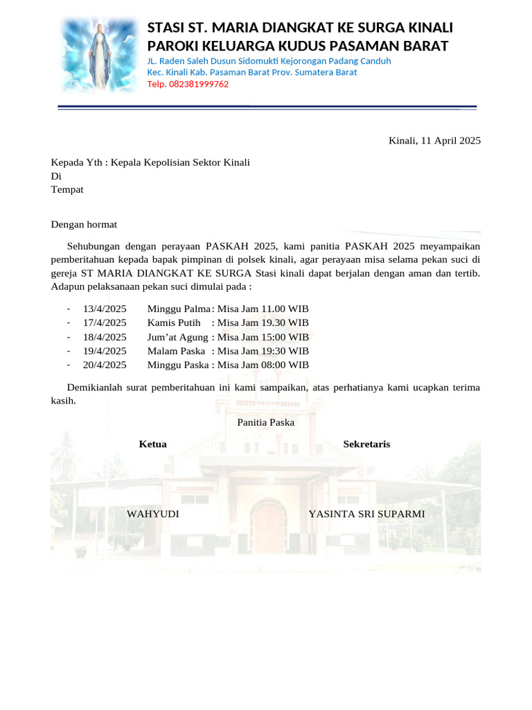PROPOSAL_PEMBANGUNAN_PAGAR_LINGKUNGAN_GEREJA_KATOLIK__STASI_ST._MARIA_DI_ANGKAT_KESURGA_KINALI ...