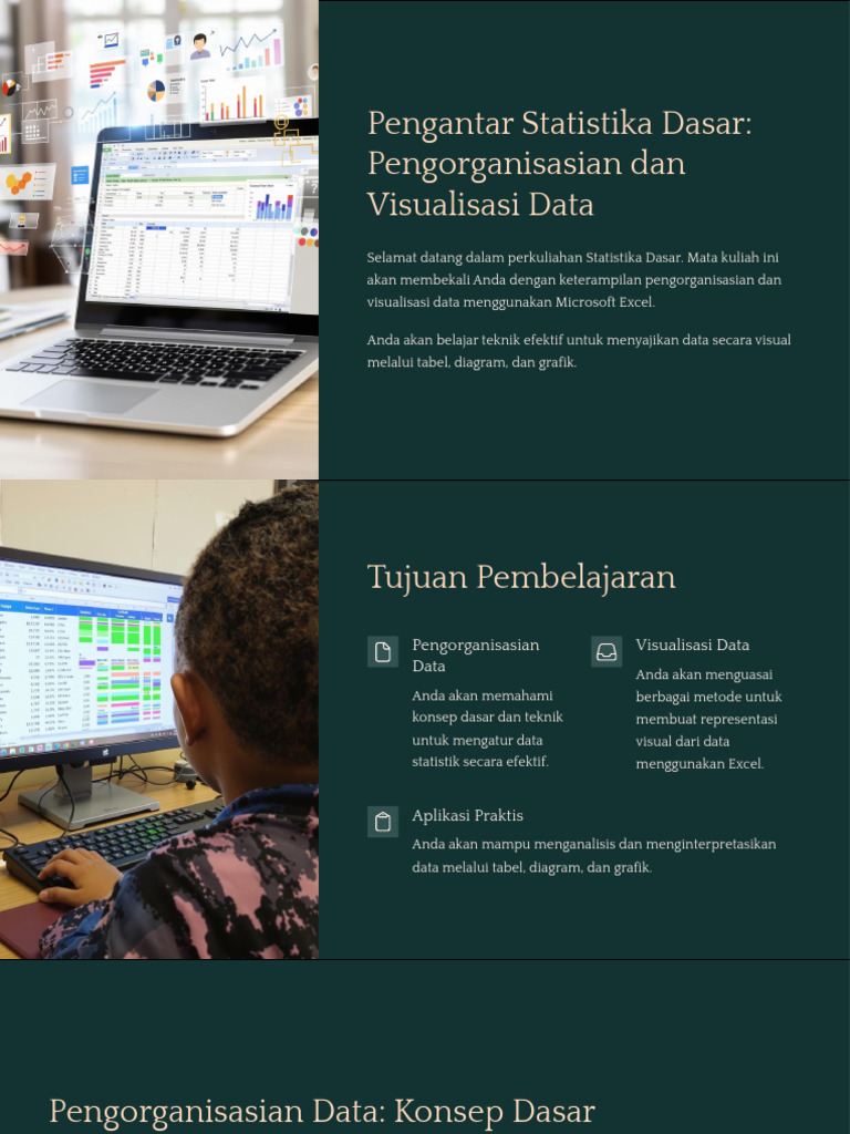Pengorganisasian dan Visualisasi Data Excel | PDF