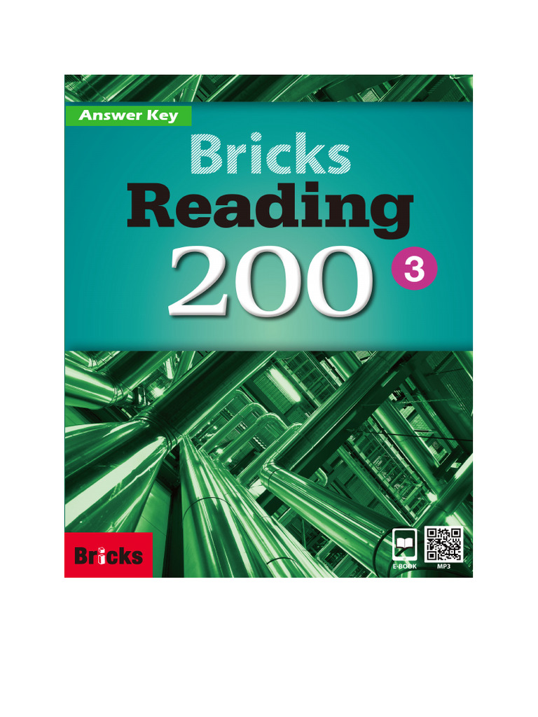 Bricks Reading 200 - L3 - SB - Answer Key | PDF
