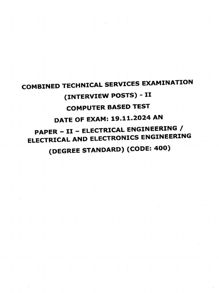 Electrical And Electronics Degree Pdf