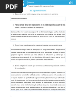 Proyecto Integrador. Mis Argumentos Finales | PDF | México