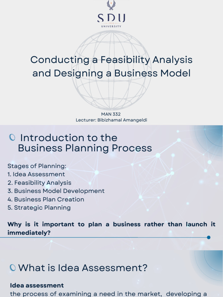 Business Model Design and Feasibility Analysis | PDF | Feasibility ...