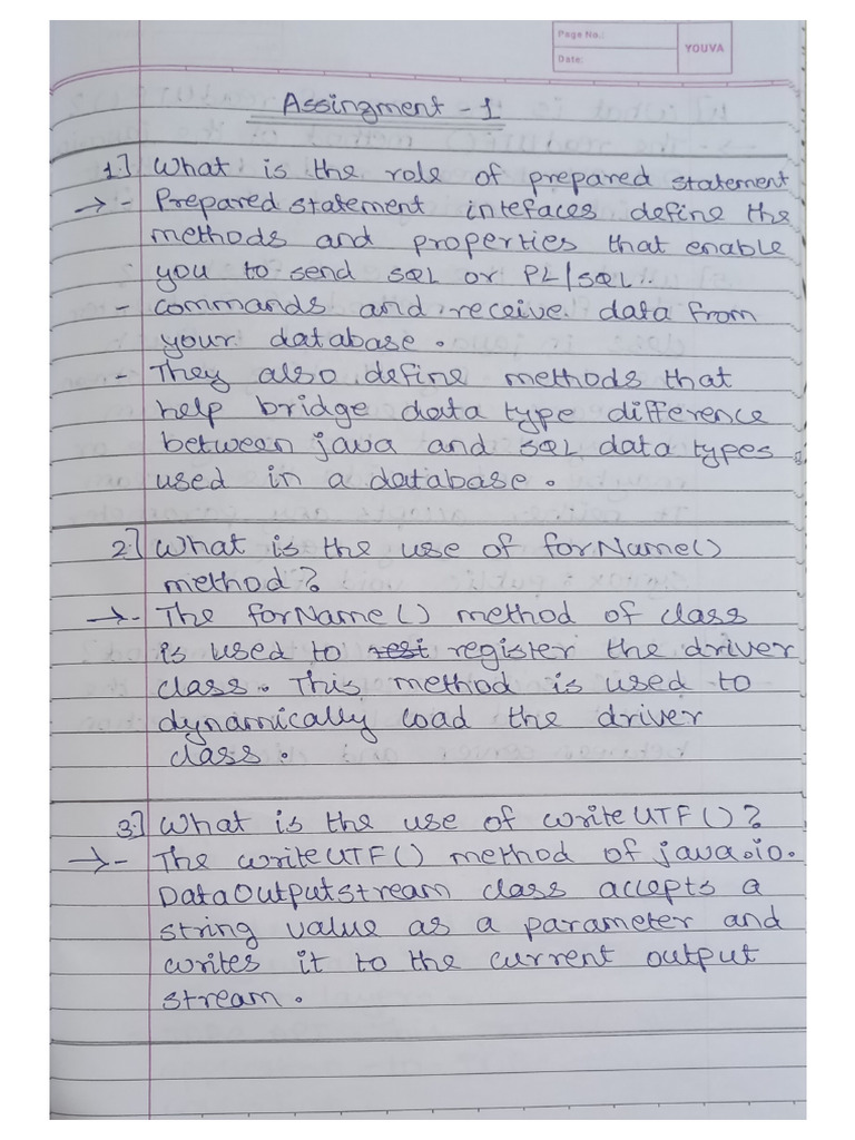 Advance Java Assignment 1 | PDF