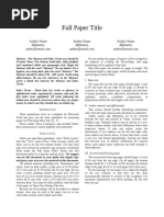 2 Double Column Research Paper Format | PDF | Times New Roman | Typefaces