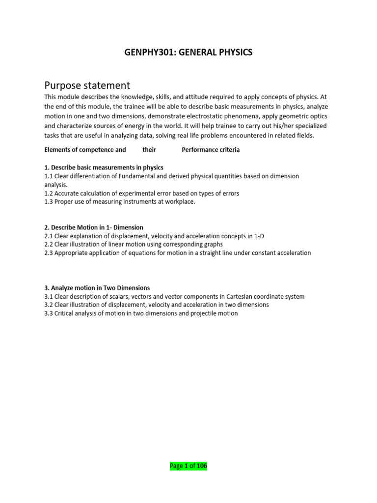 General Physics l3 Mas, Cap, PLB, Elec. (Good) - 080218 | PDF | Weighing Scale | Observational Error