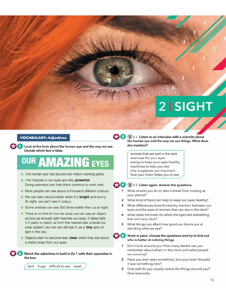 Formula B1 - Unit 2 Sight | PDF