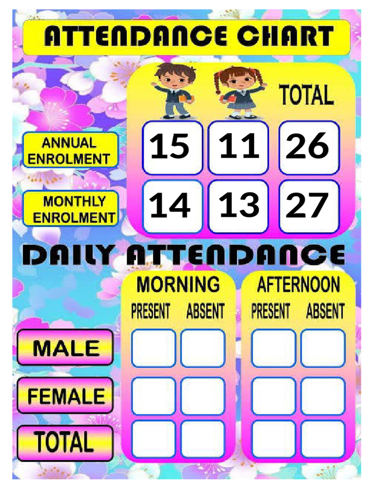 Attendance Chart | PDF