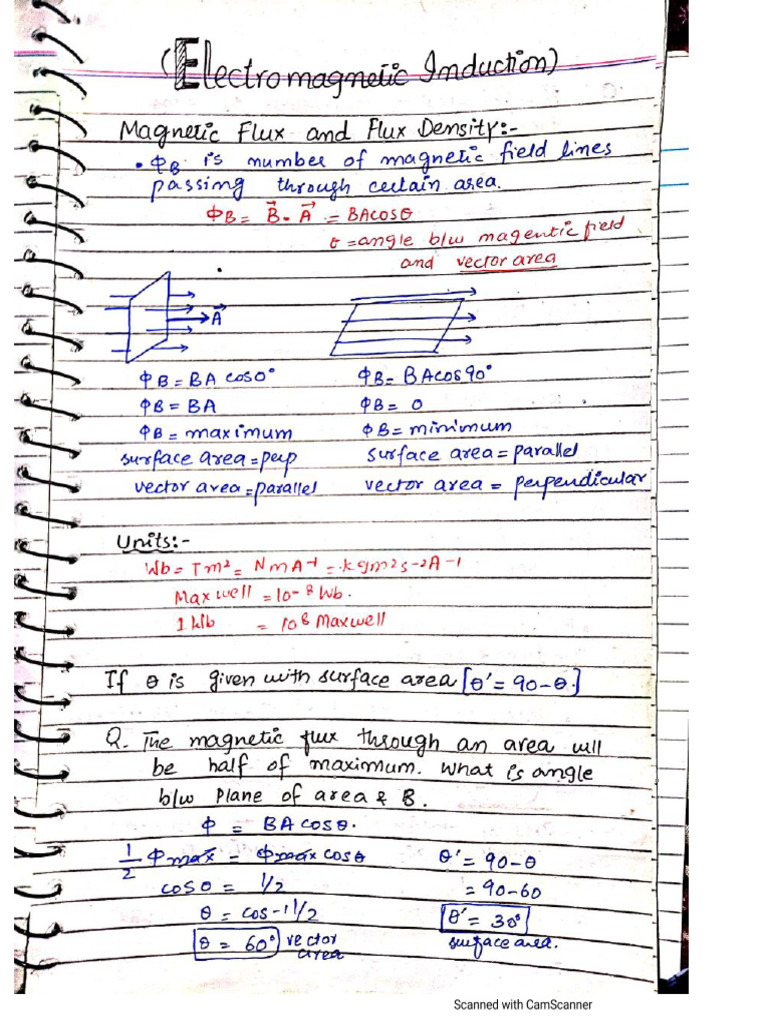 Electromagnetic Induction (Revised) | PDF
