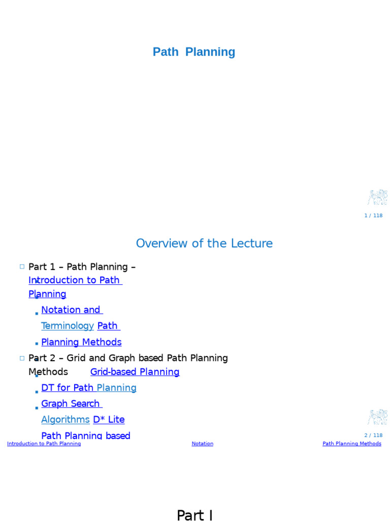 Path Planning | PDF | Theoretical Computer Science | Applied Mathematics