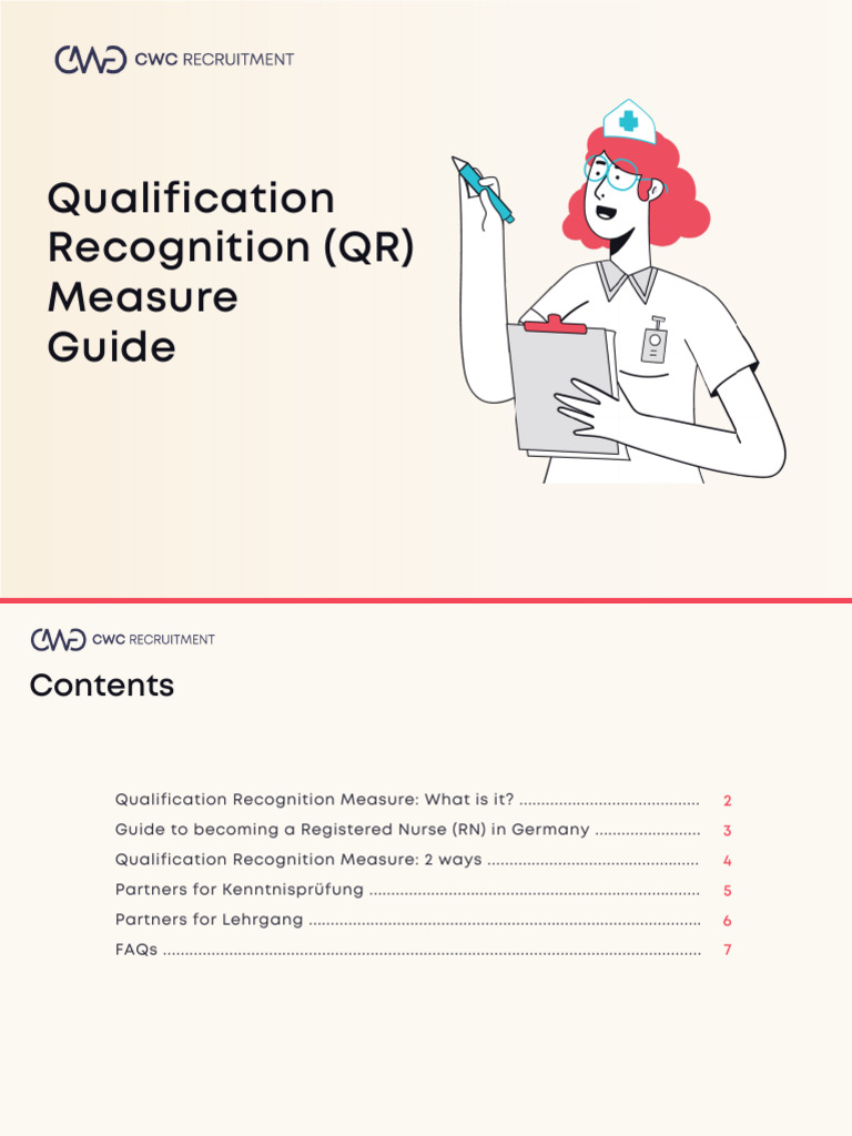 EN - Qualification Recognition Measure | PDF | Nursing | Health Care