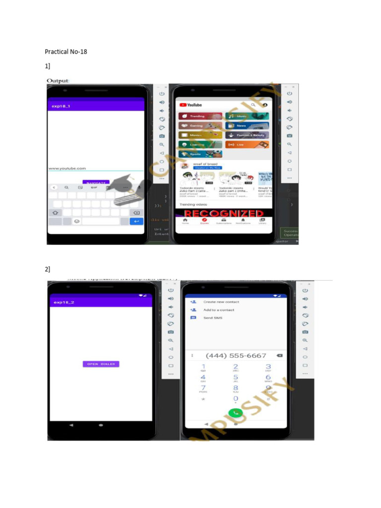 Practical No18 | PDF