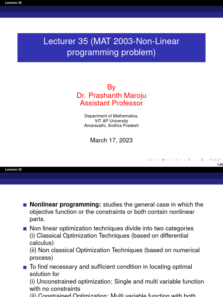 20-Region Elimination Method - Golden Search Method-11-03-2025 | PDF ...