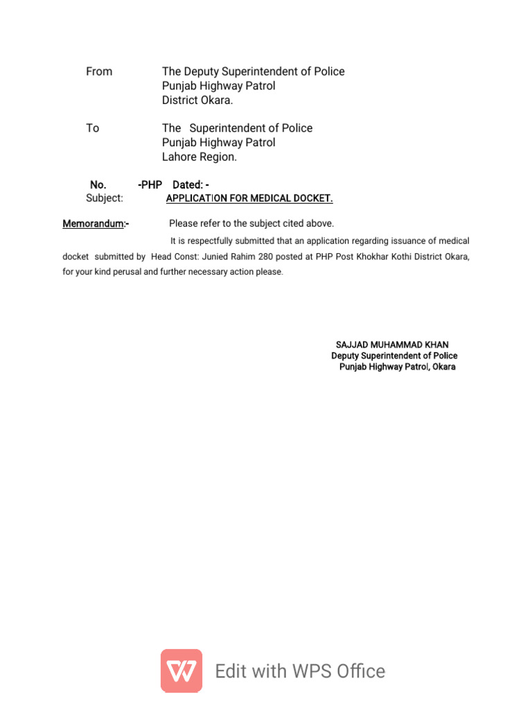 Medical Docket Haq | PDF