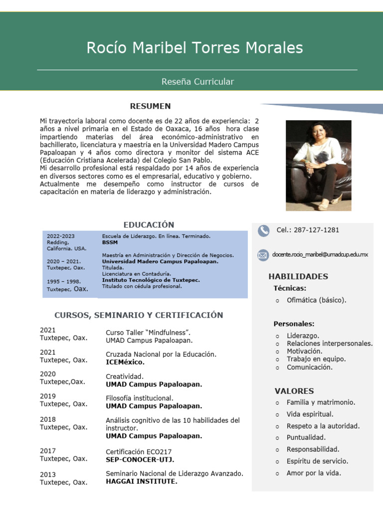 Reseña Rocio Maribel | PDF