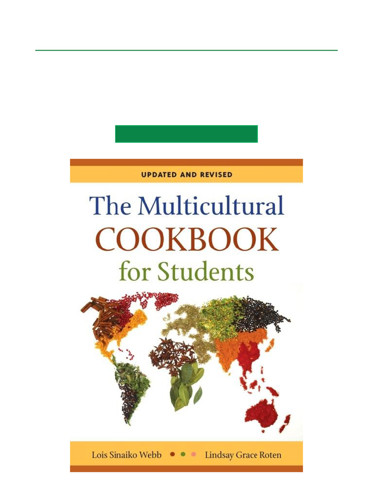 The Multicultural Cookbook for Students - 2nd Edition Direct Download | PDF