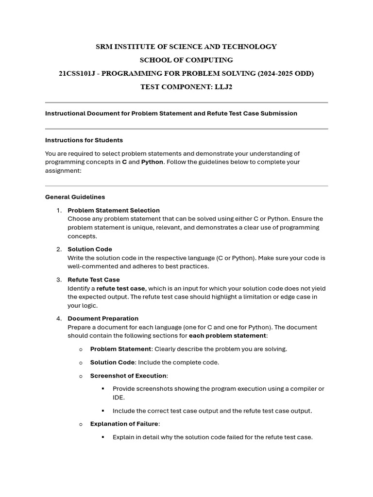 Programming Assignment Guidelines 2024 | PDF | Python (Programming Language) | Computer Programming