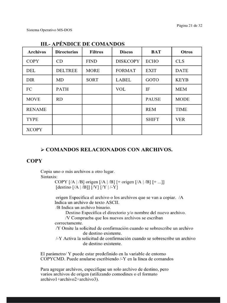 Comando S | PDF