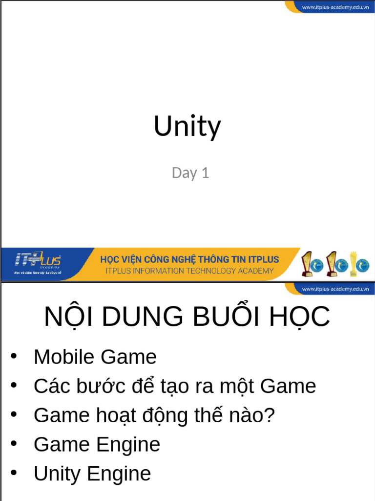 Day 1 - Unity | PDF