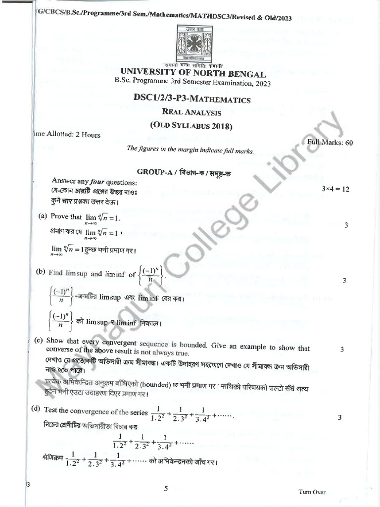 DSC 1 2 3 P3 MATHEMATICSOLD SYLL - Compressed | PDF
