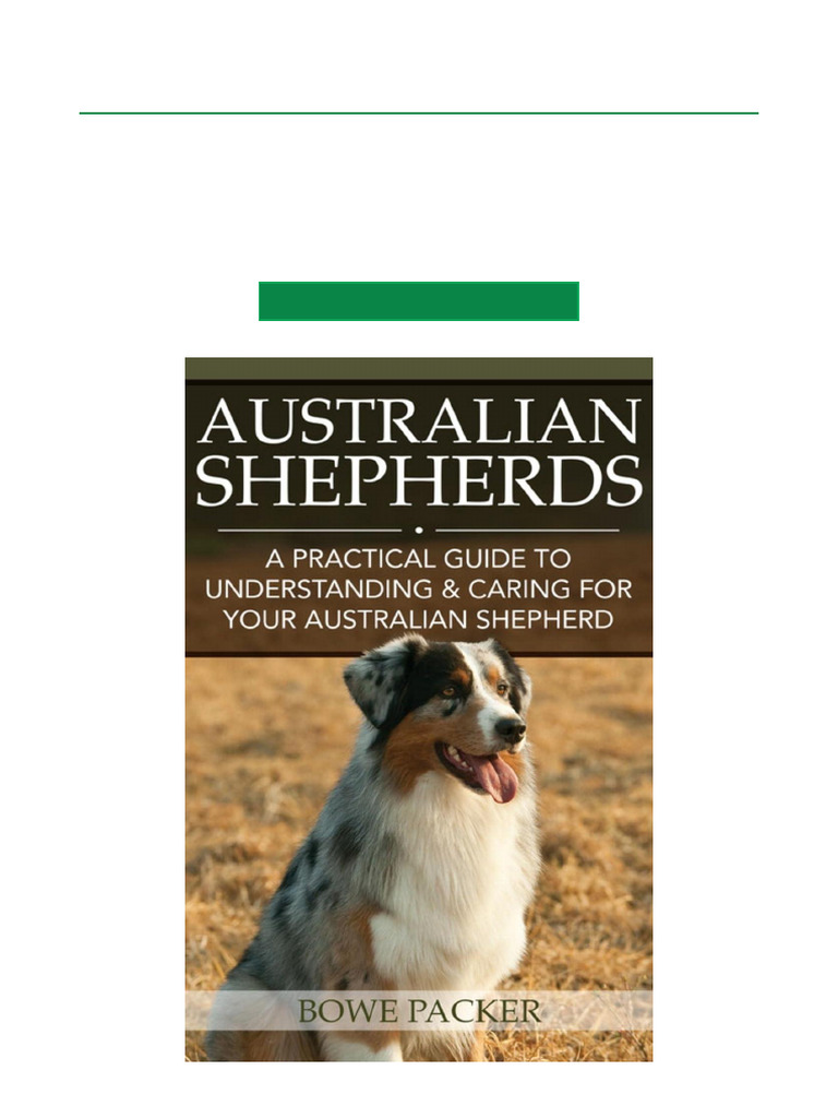 Australian Shepherds Full PDF Download | PDF