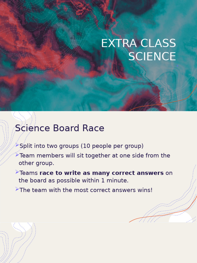 Science Board Race Activity Guide | PDF