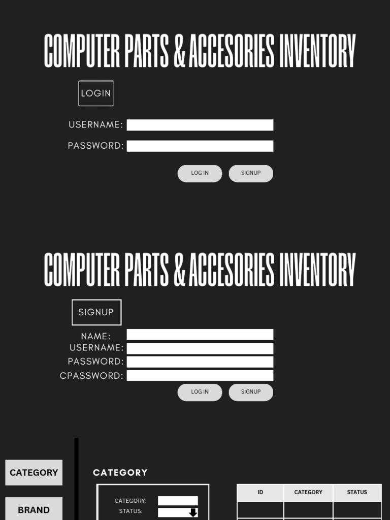 Computer Parts Inventory Management | PDF