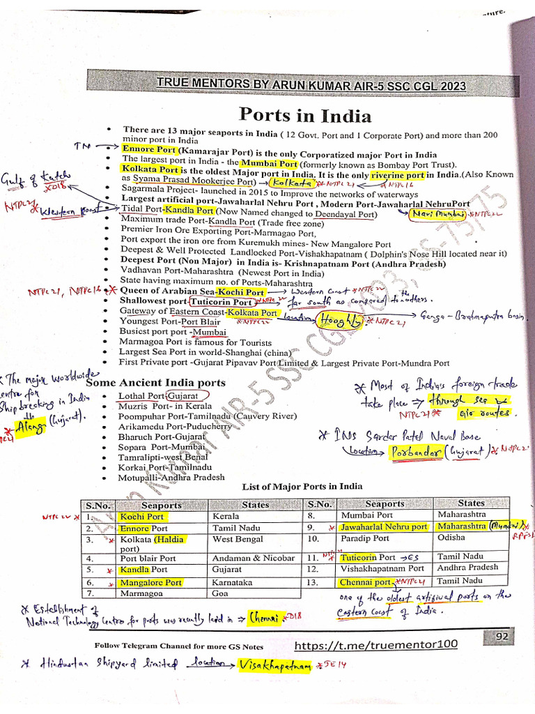 Ports Notes | PDF