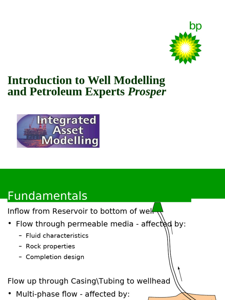 03 - PetEx IPM PROSPER Introduction | PDF | Petroleum Reservoir ...