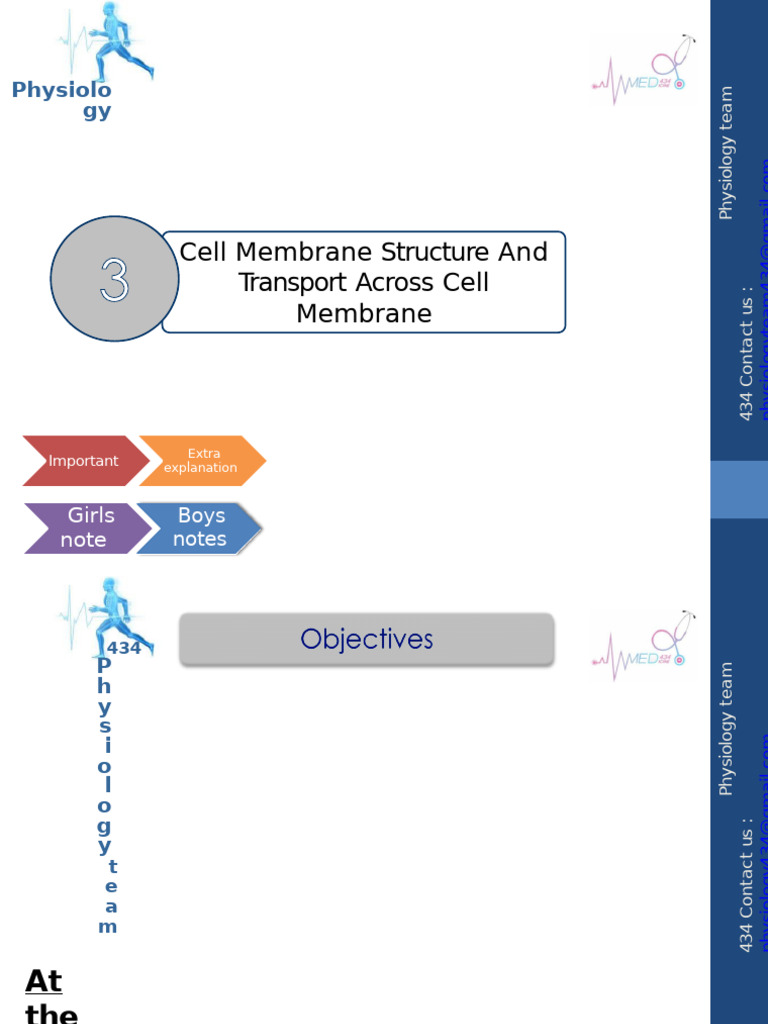 3- Cell Membrane Structure | PDF | Cell Membrane | Diffusion